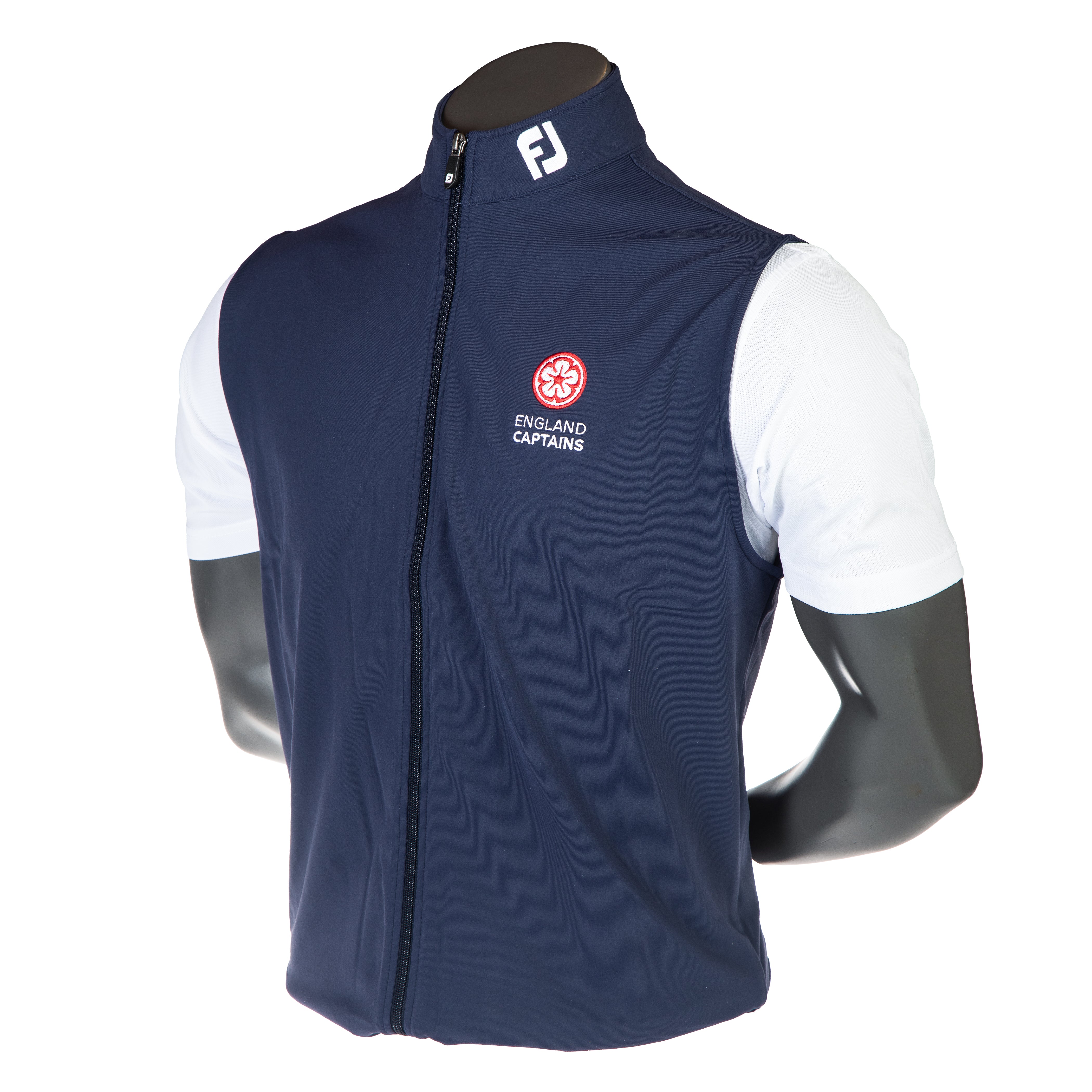 England Captains FJ Full-Zip Knit Vest – England Golf