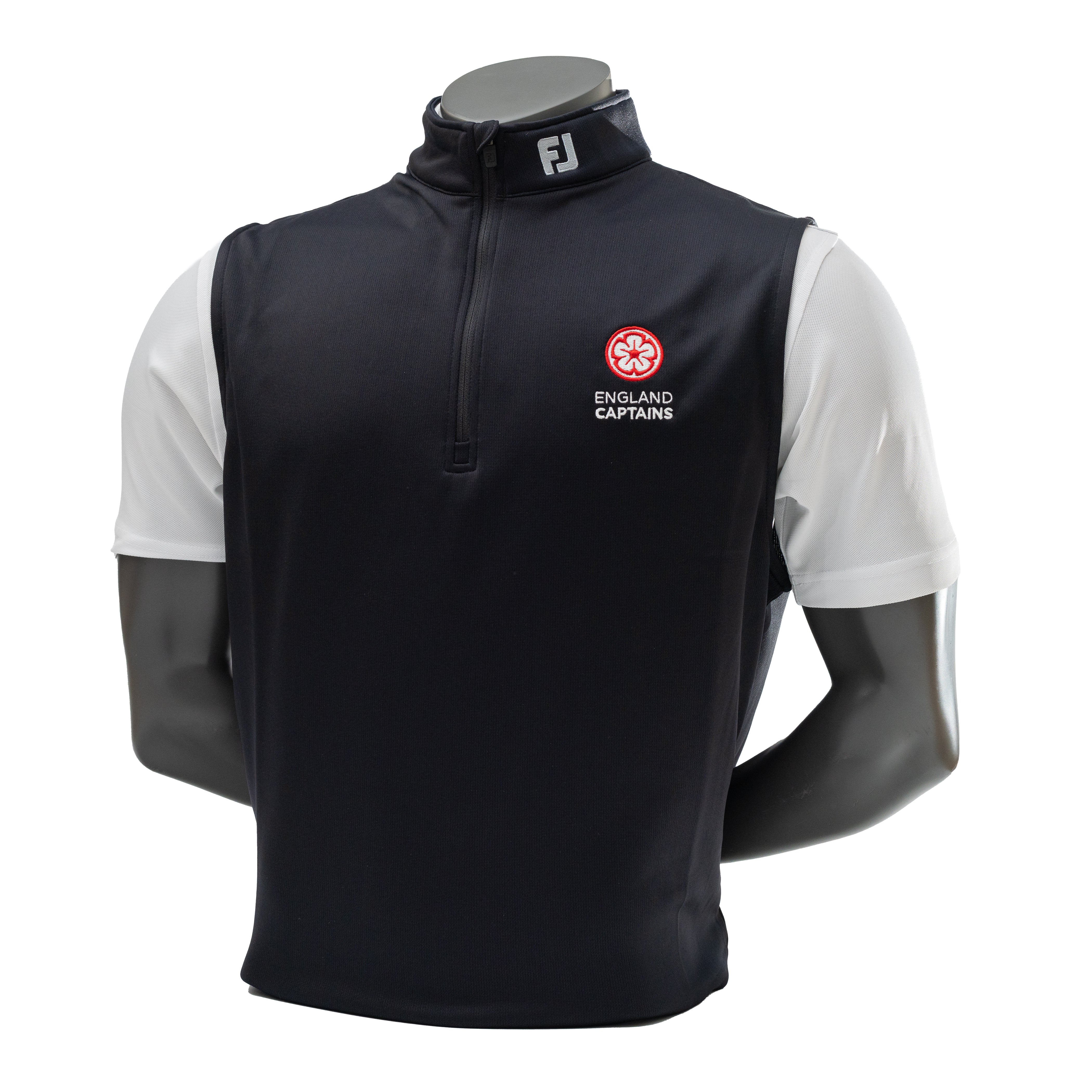 England Captains FJ Half-Zip Performance Vest – England Golf